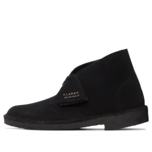 Clarks Desert Boots Suede - Black