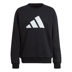 Adidas Fi Wtr Crew Pullover With Large Logo
