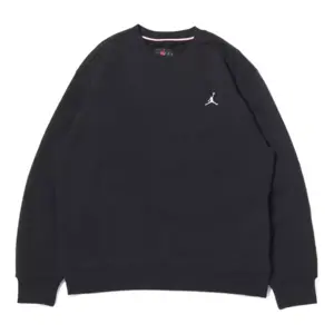 JORDAN Essentials Fleece Crewneck Sweatshirt - Black