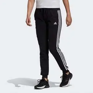 Adidas Training Essentials 3-stripes Pants Asia Sizing - Black