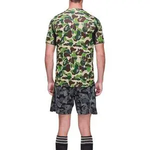 Adidas X Bape Camouflage Crewneck Shirt