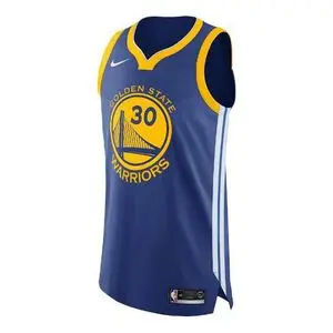 Nike X Nba Golden State Warriors Stephen Curry Jersey - Blue/gold/multi-color