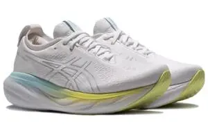 Asics Gel-nimbus 25 Athletic Sneakers - White/pure Silver