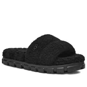 UGG Cozetta Curly Slide - Black