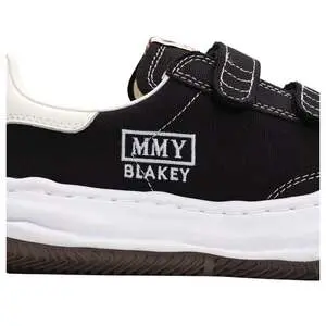 Mihara Yasuhiro Blakey Og Sole Canvas Low Top Sneakers - Black/white