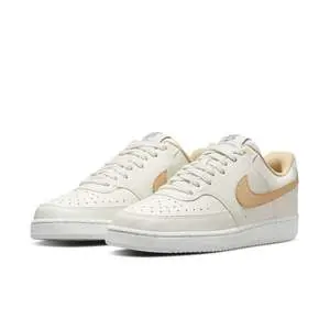 Nike Court Vision Low Next Nature Sneakers - White/yellow