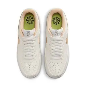 Nike Court Vision Low Next Nature Sneakers - White/yellow