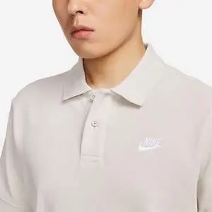 Nike Polo 'light Bone - White