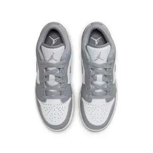 JORDAN 1 Low "vintage Grey - White/grey