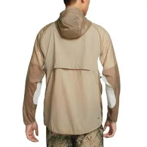 Nike Trail Aireez Running Jacket - Khaki/light Bone White/black