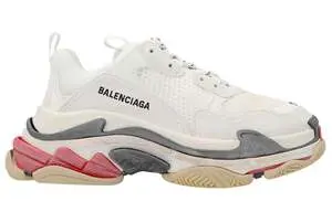 Balenciaga Triple S Chunky Sneakers - White