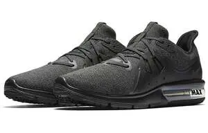 Nike Max Sequent 3 Low Top Sneakers - Black/anthracite