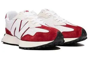 NEW BALANCE 327 Sneakers - Red/white
