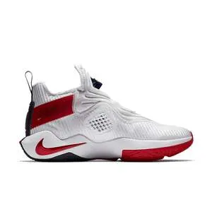 Nike Lebron Soldier 14 Ep Basketball Sneakers - White/red