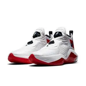 Nike Lebron Soldier 14 Ep Basketball Sneakers - White/red