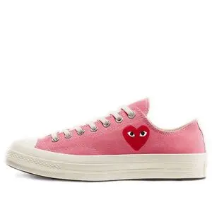 CONVERSE X Comme Des Garcons Play Chuck 70 Low Top Sneakers - Pink