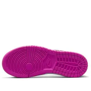 Nike Dunk Low Sneakers - White/active Fuchsia