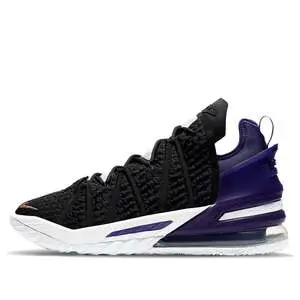 Nike Lebron 18 Ep Lakers High Top Sneakers - Black
