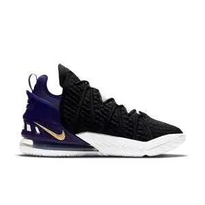 Nike Lebron 18 Ep Lakers High Top Sneakers - Black