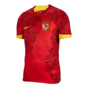 Nike Dri-fit Guangzhou F.c. Soccer Jersey - Red