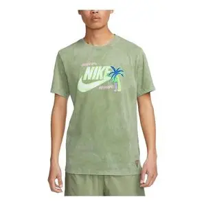 Nike Nike Sportswear Coconut Tree T-shirt 'green' Green