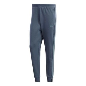 Adidas Wj Pnt Swt Logo Printing Sports Pants - Blue