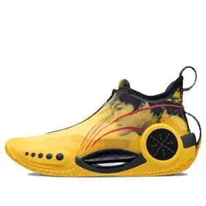LI-NING Way Of Wade "bruce Lee" High Top Sneakers - Black/yellow