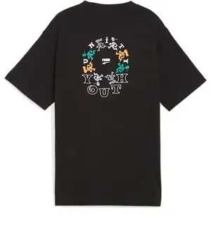 PUMA Graphic T-shirt - Black/multi-color