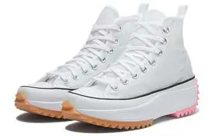 CONVERSE Run Star Hike High Top Sneakers - White/pink