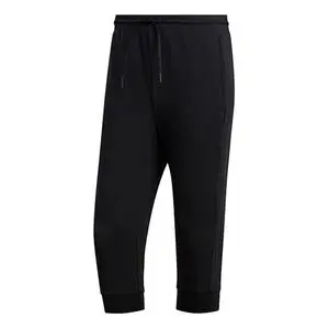 Adidas M Pnt 34 Dk 3s Training Running Sports Slim Fit Cropped Pants - Black