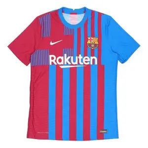 Nike Fc Barcelona Authentic Home Jersey - Blue