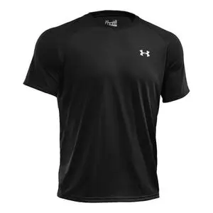 Under Armour Ua Quick Dry Sports Short Sleeve Shirt - Black