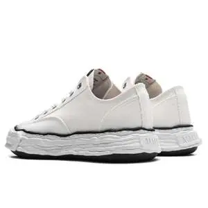 Mihara Yasuhiro Peterson 23 Og Sole Canvas Low Top Sneakers - White/black