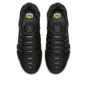 Nike Vapormax Plus "triple Black" Sneakers - Black/dark Grey