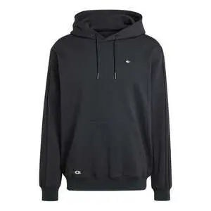 Adidas Originals X Mickey Mouse Appliqué Cotton Hoodie - Black