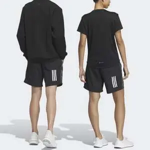 Adidas Loose Fit Woven Shorts With Graphic Detail