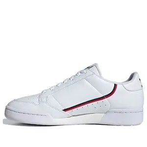 Adidas Continental 80 Vegan Sneakers - White/black/red