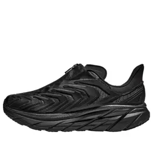 Hoka One One Project Clifton Sneaker - Black/black