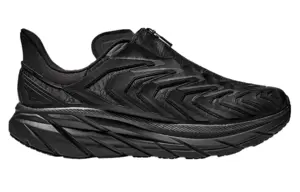 Hoka One One Project Clifton Sneaker - Black/black