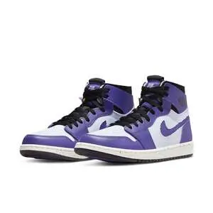 JORDAN Air 1 High Zoom Comfort Crater Purple Sneakers