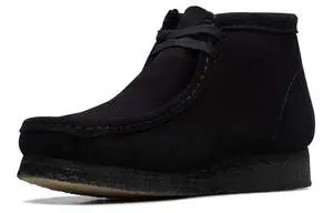 Clarks Wallabee Boots Suede - Black