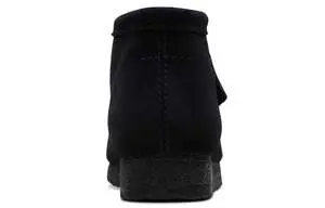 Clarks Wallabee Boots Suede - Black