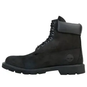 Timberland 6 Inch Classic Waterproof Nubuck Boots - Black