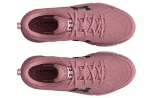 Under Armour Charged Assert Athletic Sneakers - Pink Elixir/black