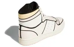 Adidas Originals Top Ten Rb High Top Sneakers - White/yellow/black