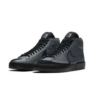Nike Zoom Blazer Mid Edge Sb Sneakers - Black/gray