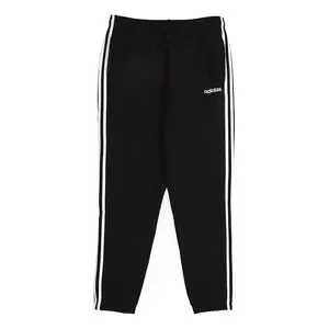 Adidas E 3s T Pnt Fl Fleece Lined Loose Long Pants Asia Sizing - Black