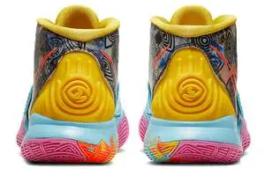 Nike Kyrie 6 "miami" Athletic Sneakers - Blue/yellow