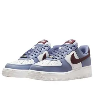 Nike Force 1 Low Athletic Sneakers - Diffused Blue