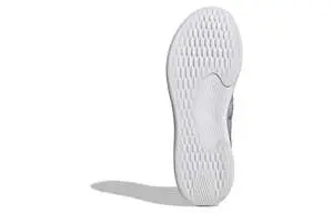 Adidas Cloudfoam Pure Heather White Sneakers - Cloud White/cloud White/core Black
